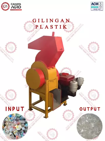 MESIN GILINGAN PLASTIK CA-L-GP-30 | Cahaya Agro